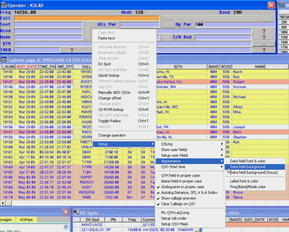 Logger32 Additional Features